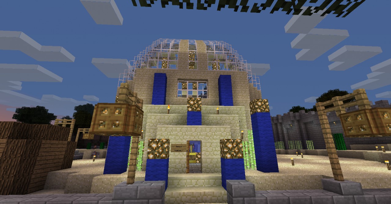 Sandstone Temple Minecraft Map