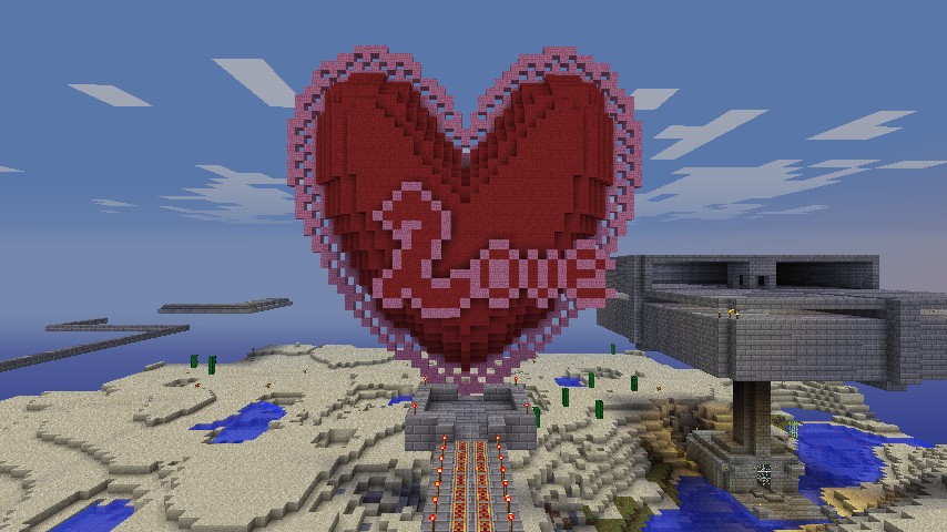 Happy Valentine's Day! Minecraft Map