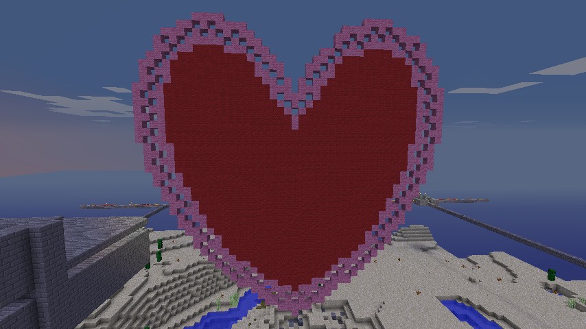 Happy Valentine's Day! Minecraft Map