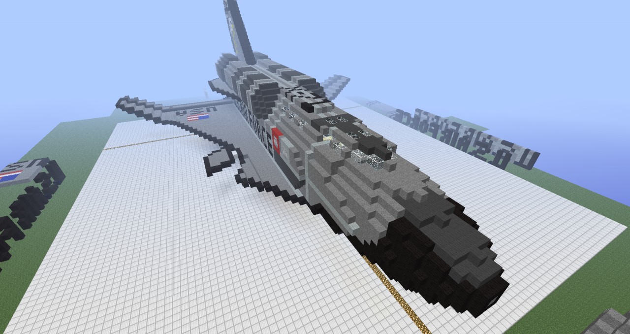 X-71 Super Space Shuttle Minecraft Map