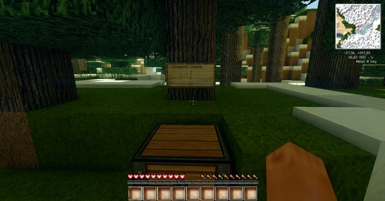 Diamond Chest Minecraft Map