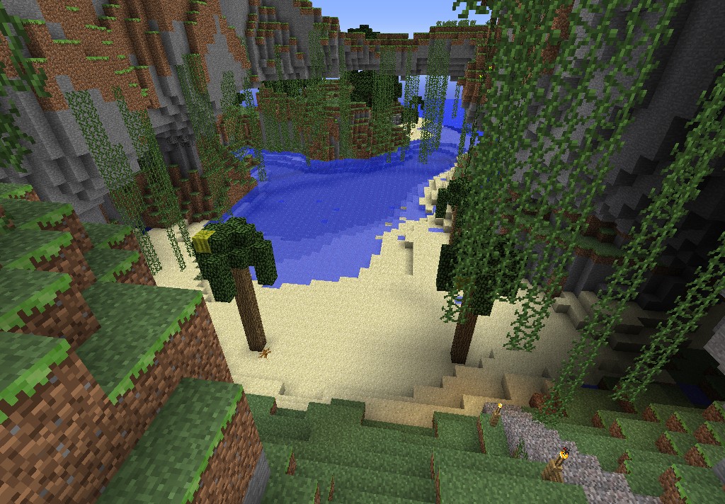 Island Base Minecraft Map