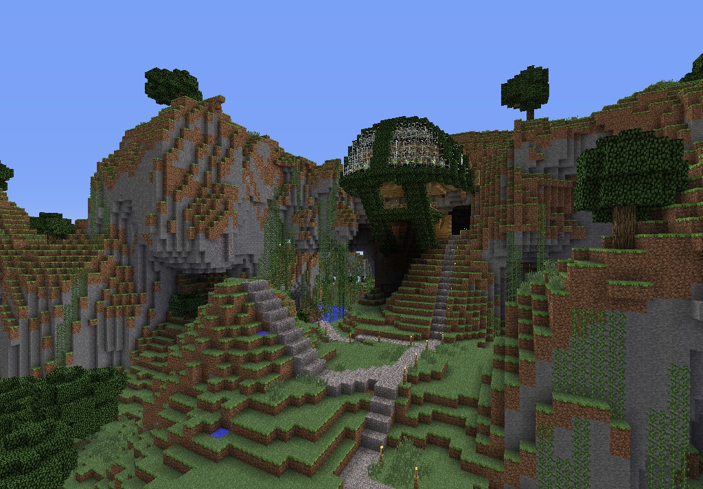 Island Base Minecraft Map