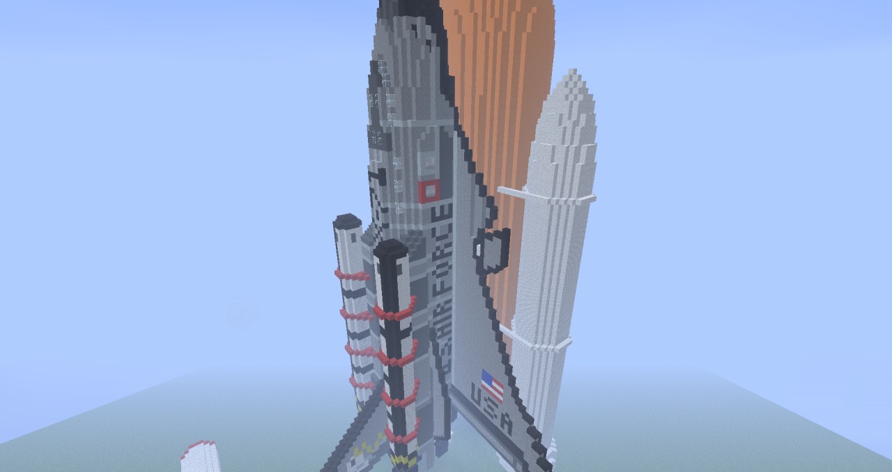 X-71 Super Space Shuttle Minecraft Map
