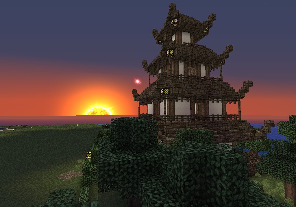 japanese house Minecraft Map