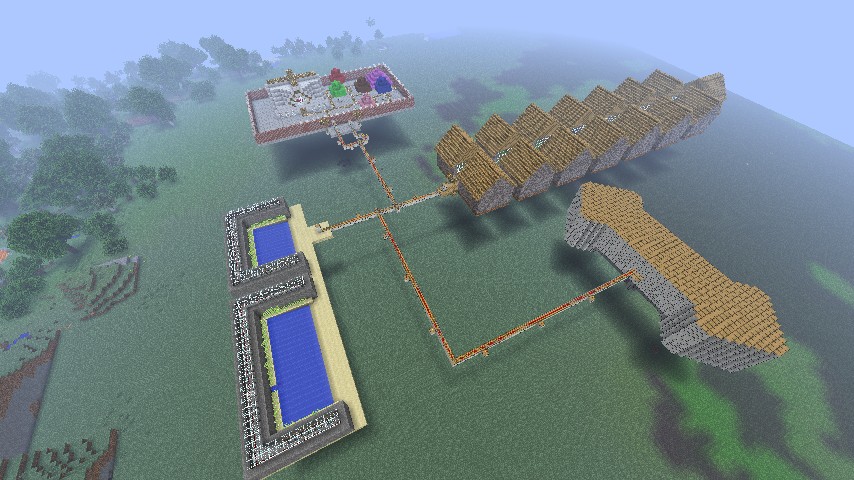 flying World Minecraft Map