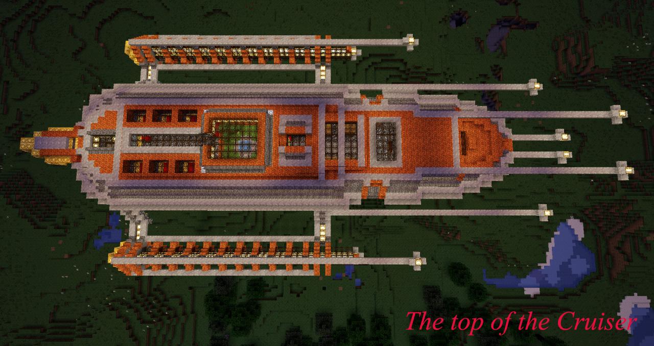 The Cruiser of Kobol Minecraft Map