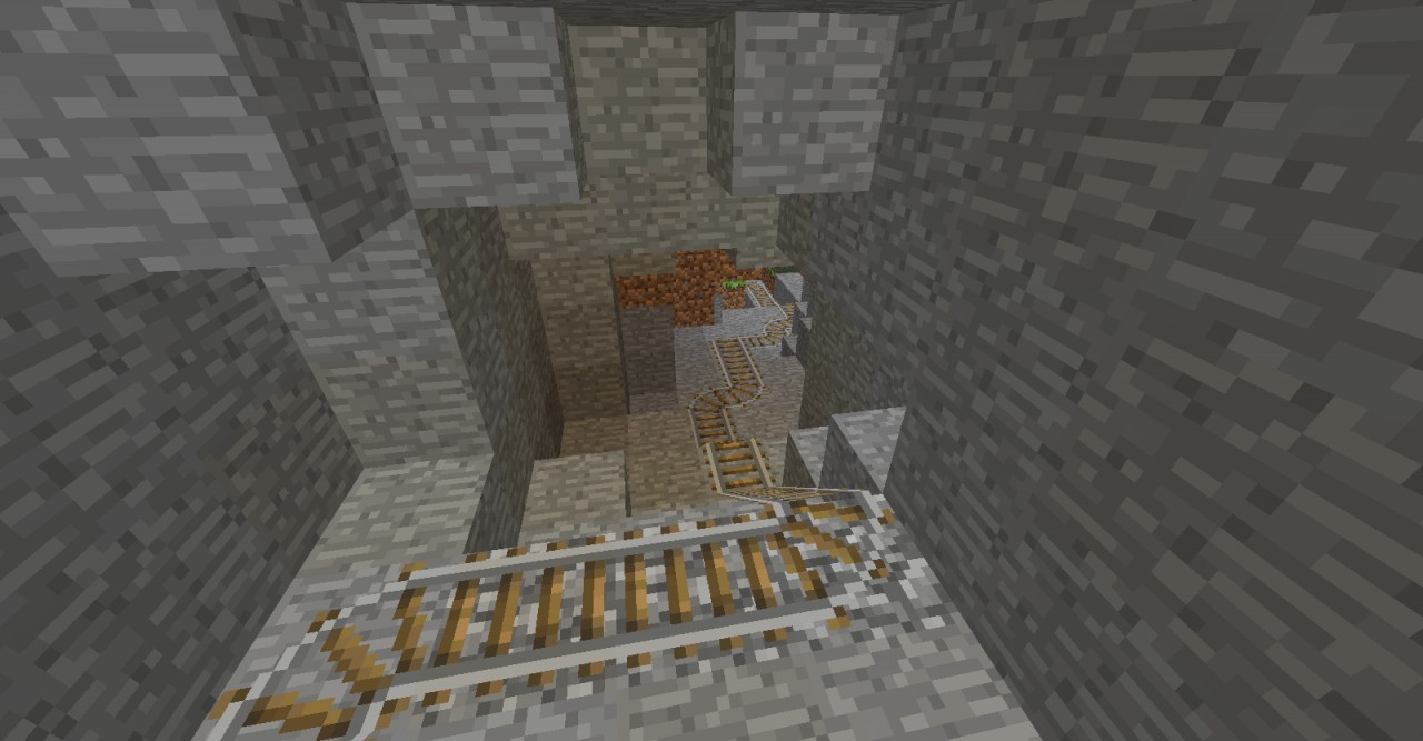 Long Scenic Track Minecraft Map