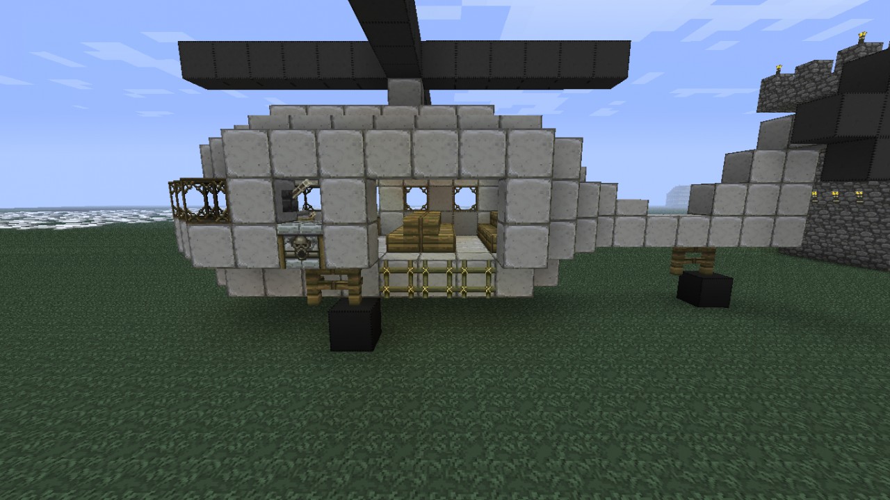 Transport Helicopter Minecraft Map