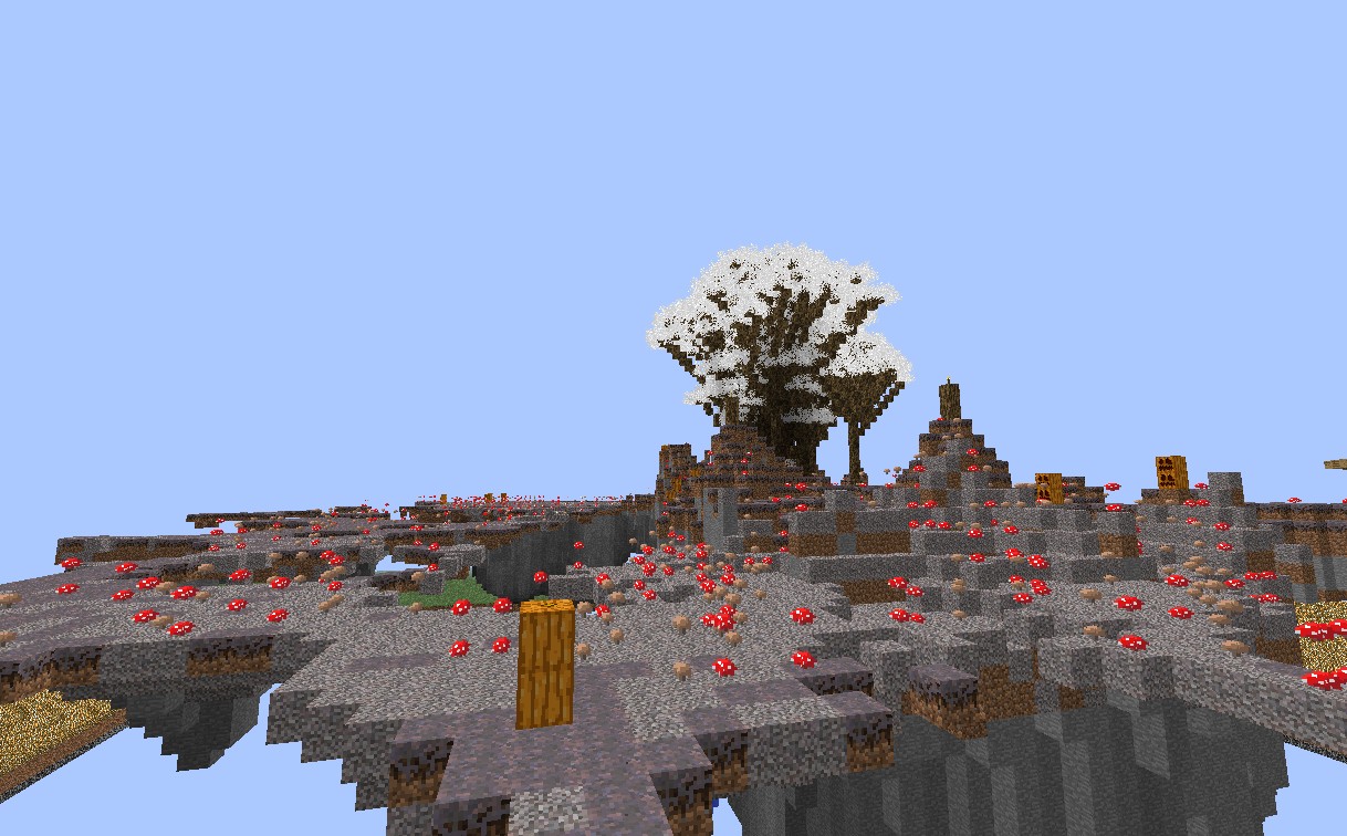 Commision - Badlands Infected Island Minecraft Map