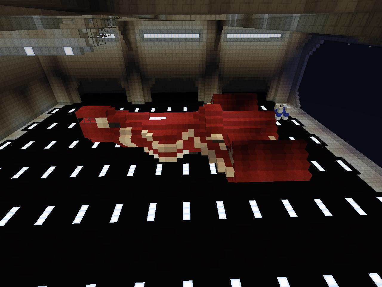 Droid Control Ship Hanger Minecraft Map