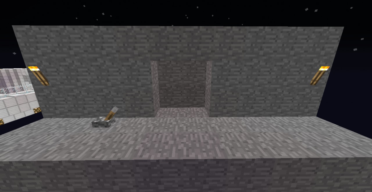 Compact Double Piston Door Minecraft Map