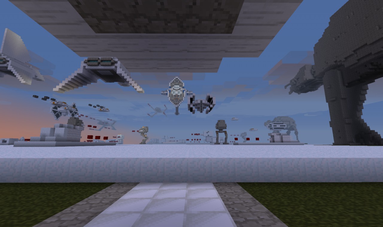 Star Wars Hoth Minecraft Project