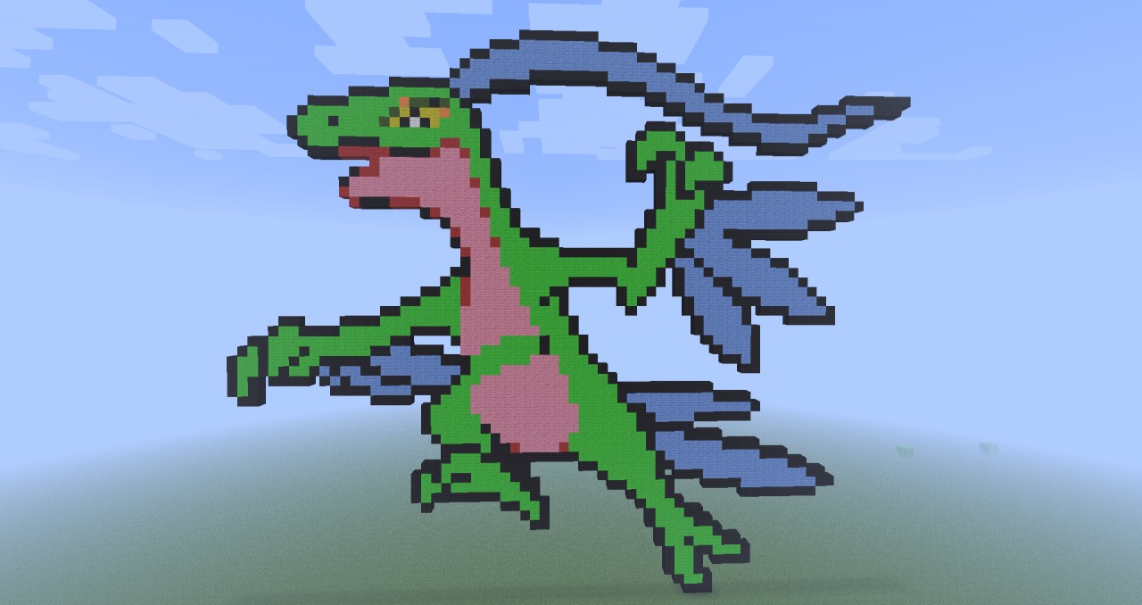 [Pokemon #253] Grovyle Minecraft Map