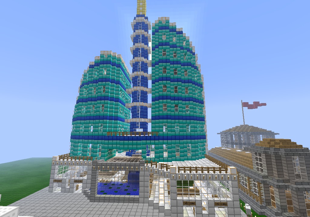 Minecraft hunger games (with capitol!) UPDATE!! Minecraft Map