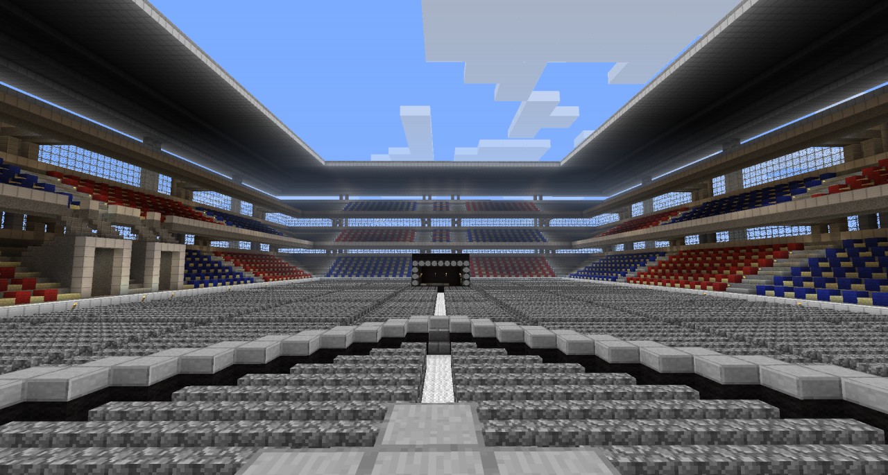 Bon Jovi Live 2011 Stadium Minecraft Map