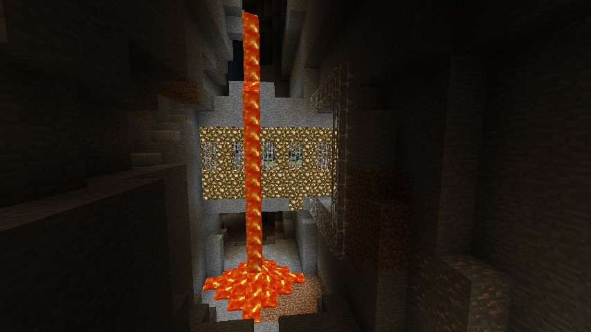 Huge restored Stronghold v.3- Glowstone Minecraft Map