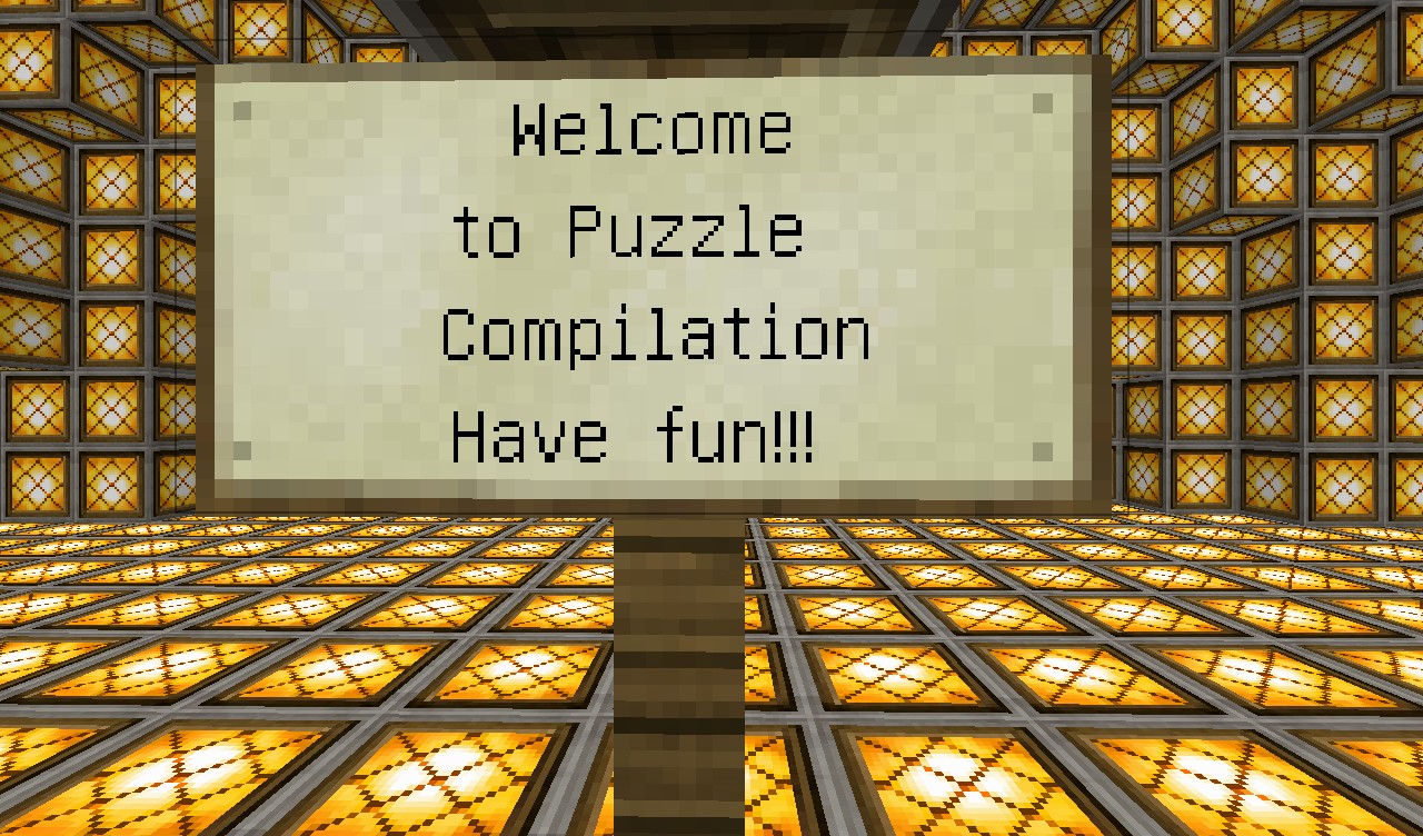 Puzzle Compilation 1- v1.1 Minecraft Map