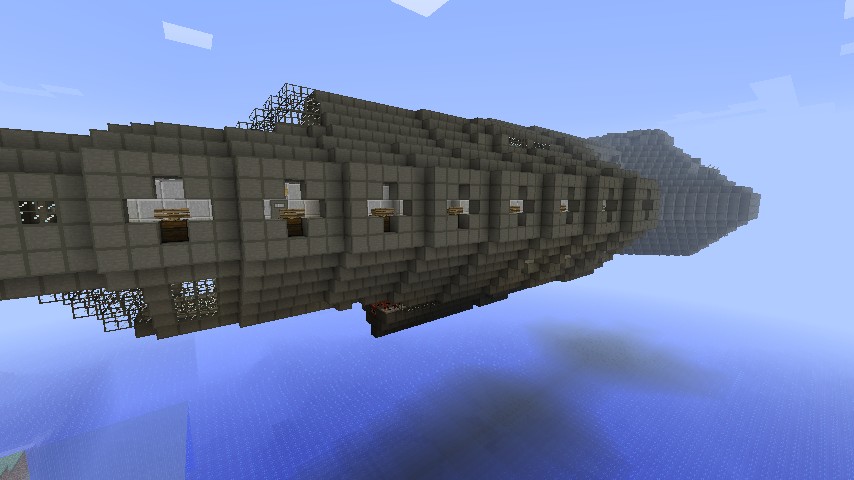 Industrial Craft Warship v2.0 Minecraft Map