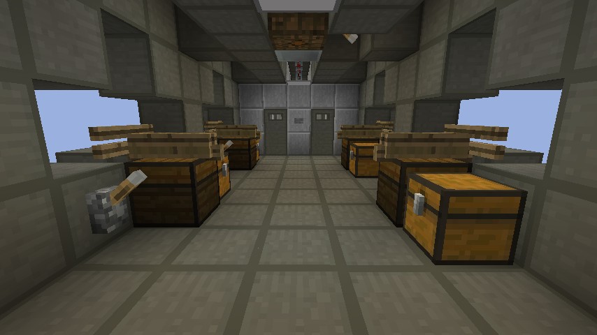 Industrial Craft Warship v2.0 Minecraft Map