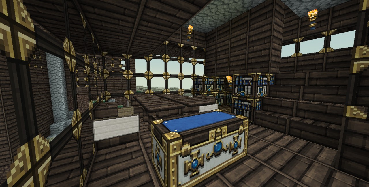 The Library ( map of secrets) Minecraft Map