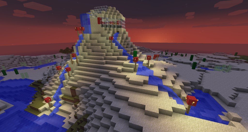 Sand natural-hill project #1 Minecraft Map