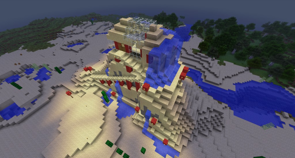 Sand natural-hill project #1 Minecraft Map