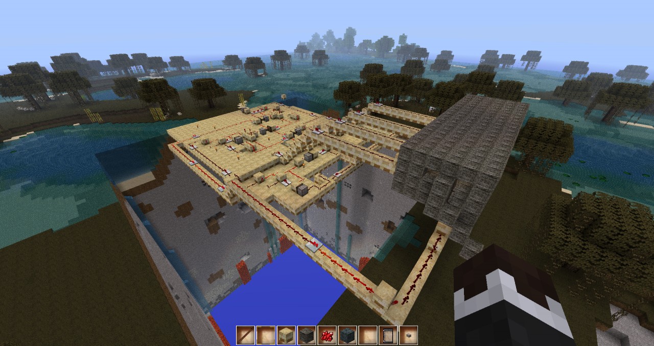 Redstone Code Door Minecraft Map