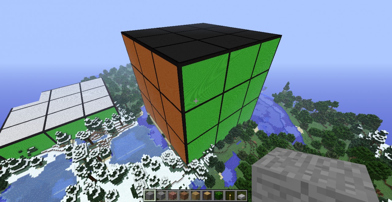 Rubik's Cube Minecraft Map