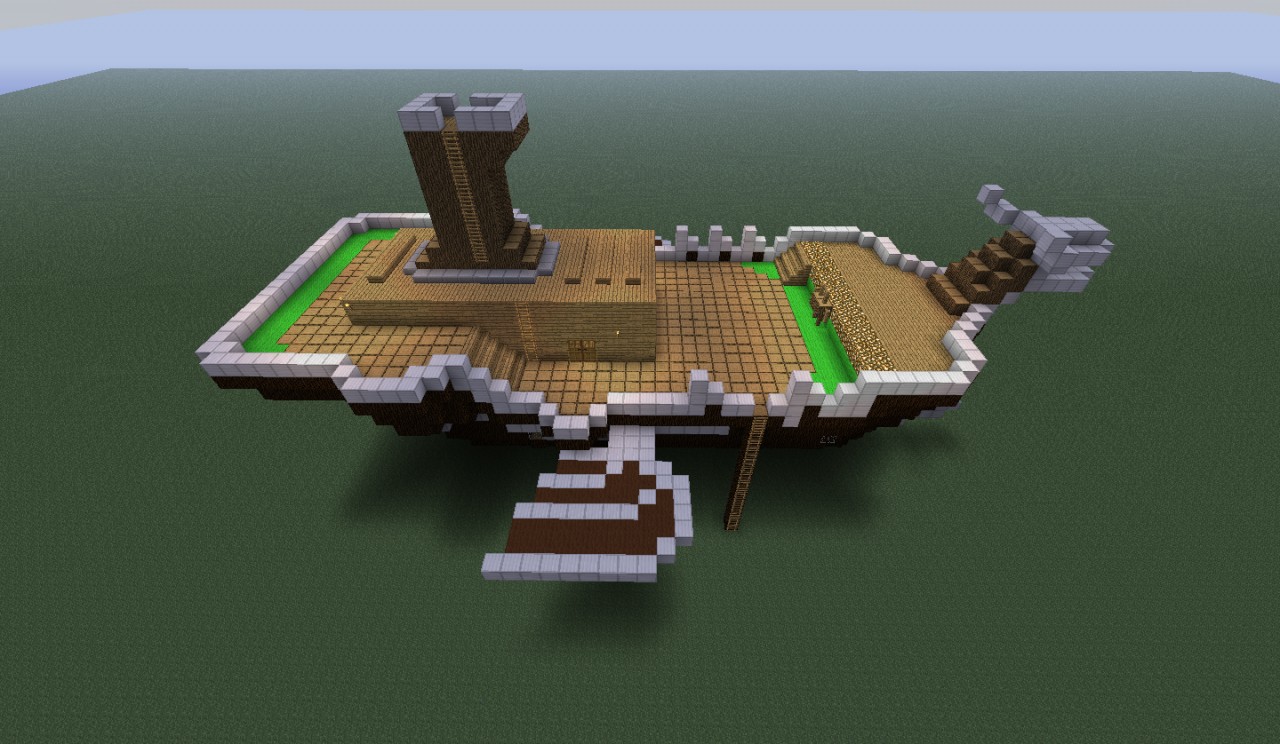 Golden Sun - Lemurian Ship Minecraft Map