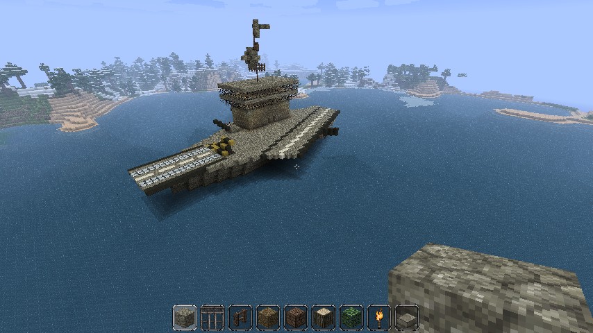 Air Craft Carrier Minecraft Map