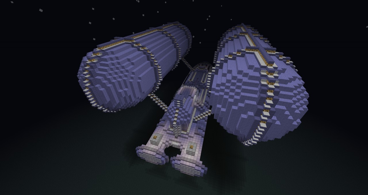 The Solaris - Redstone Airship Cruiser Minecraft Map
