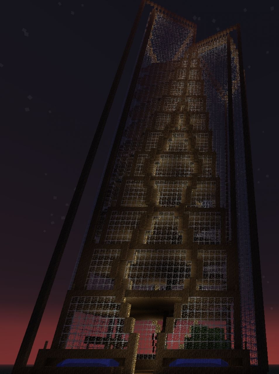 Wooden Hotel Minecraft Map