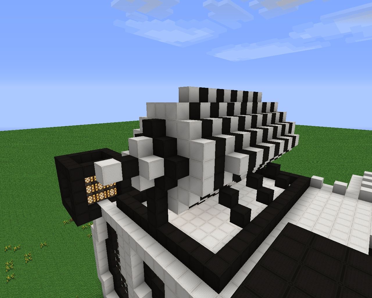 Wool mansion Minecraft Map