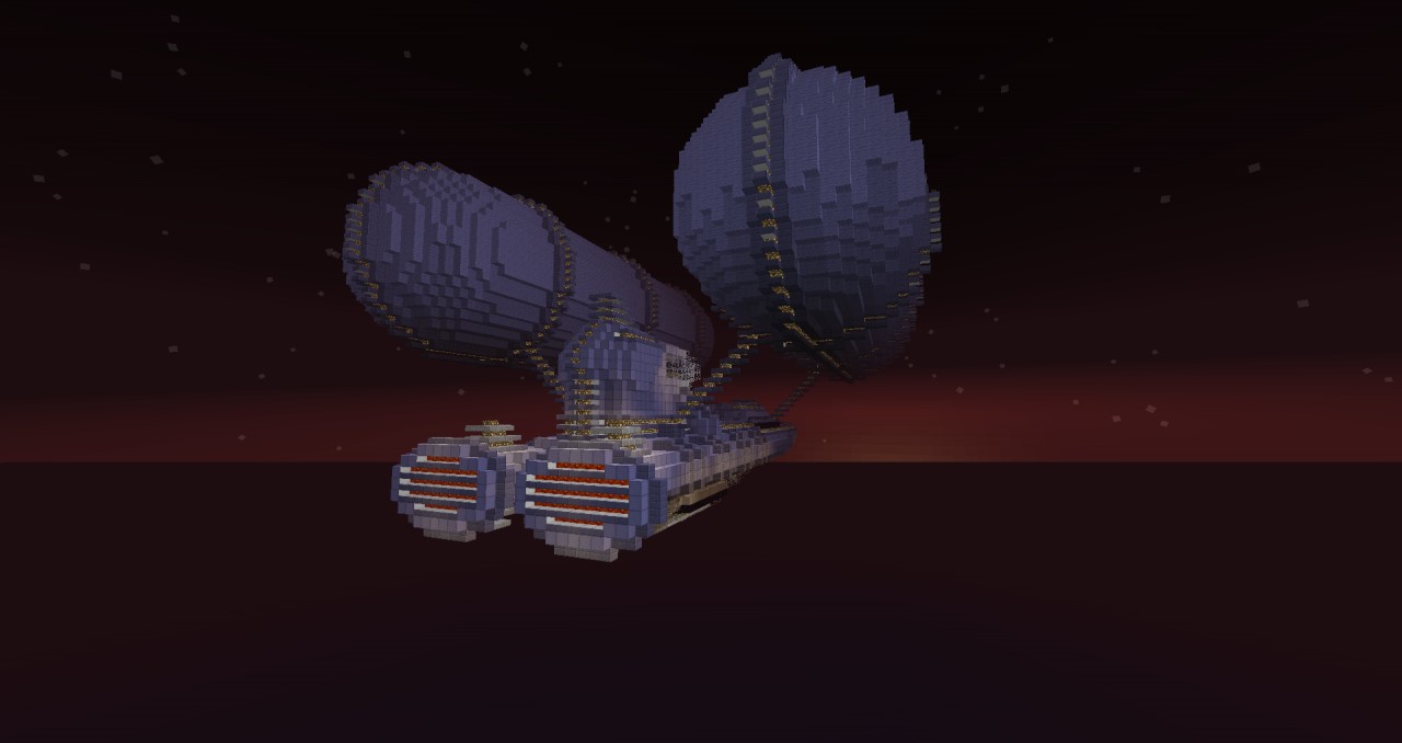 The Solaris - Redstone Airship Cruiser Minecraft Map
