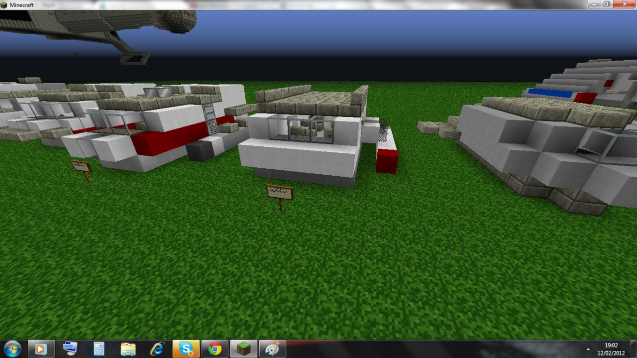 Star Trek Evolution of the shuttle craft Minecraft Map