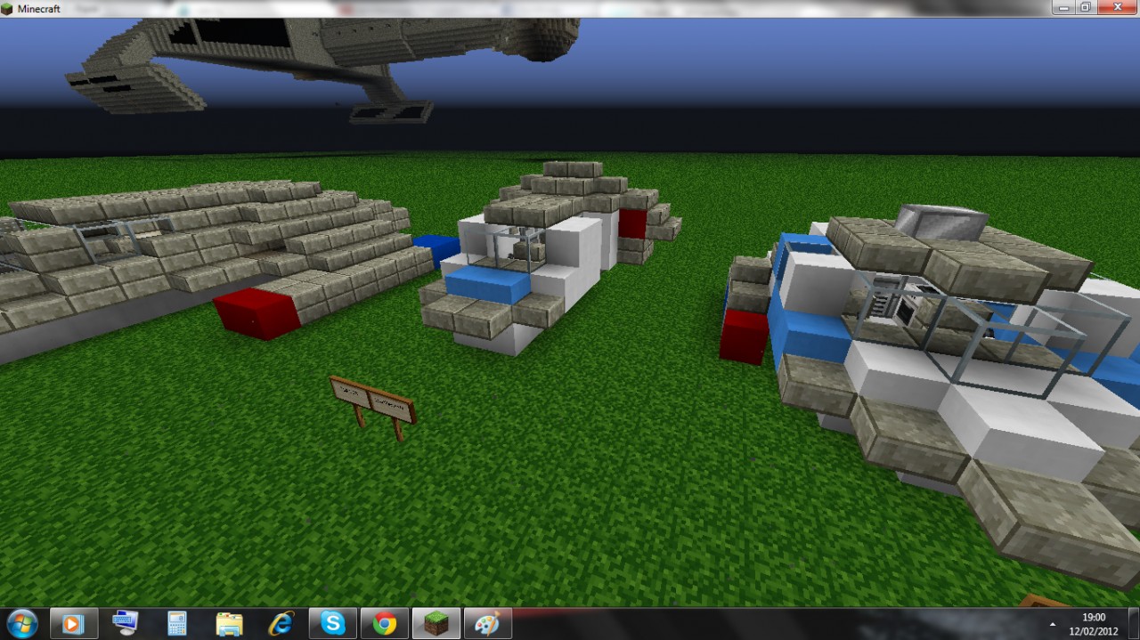 Star Trek Evolution of the shuttle craft Minecraft Map