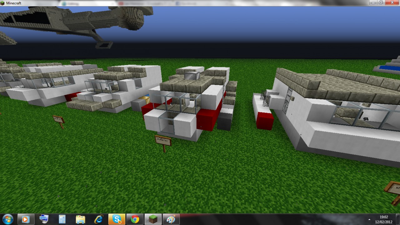 Star Trek Evolution of the shuttle craft Minecraft Map