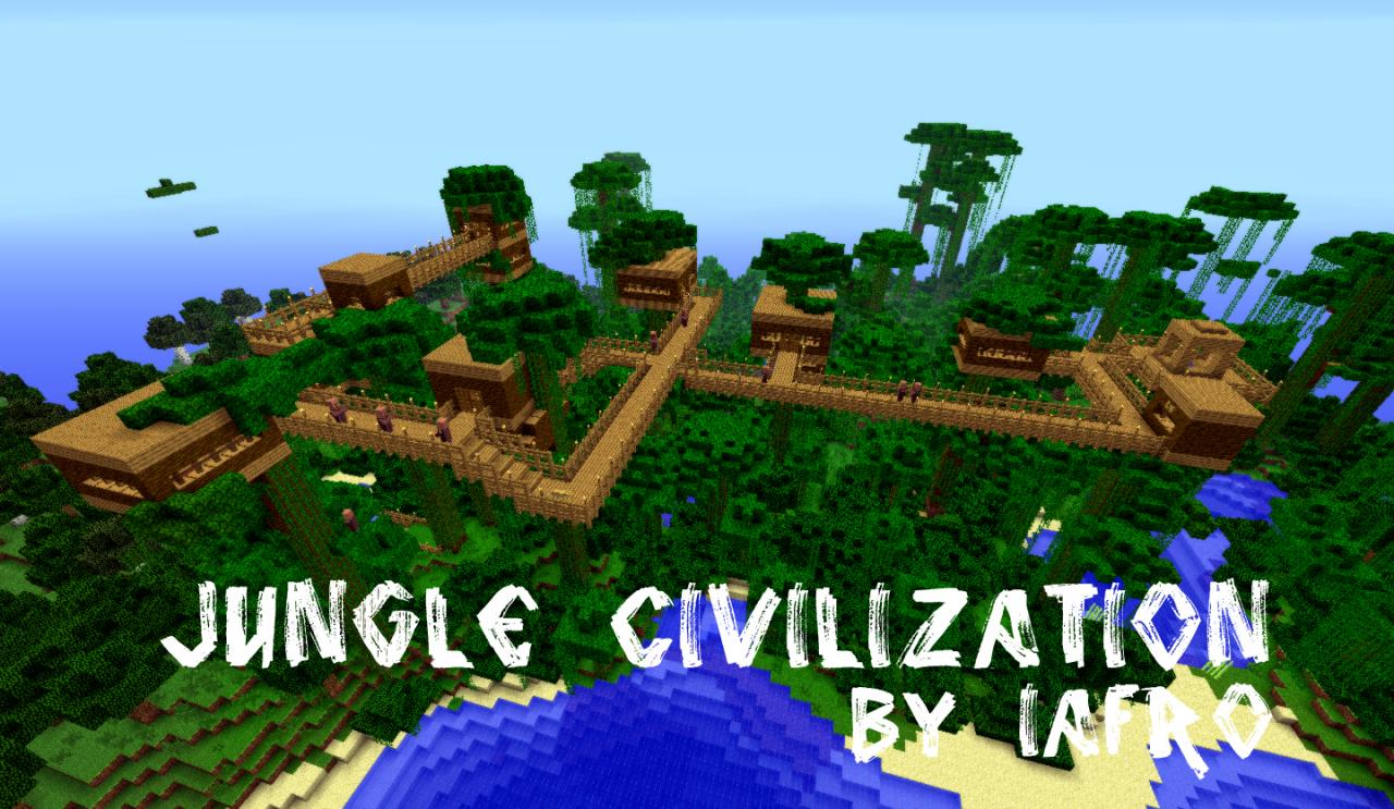 Jungle Civilization Map Minecraft Map
