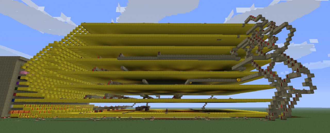 Programmable screen Minecraft Map