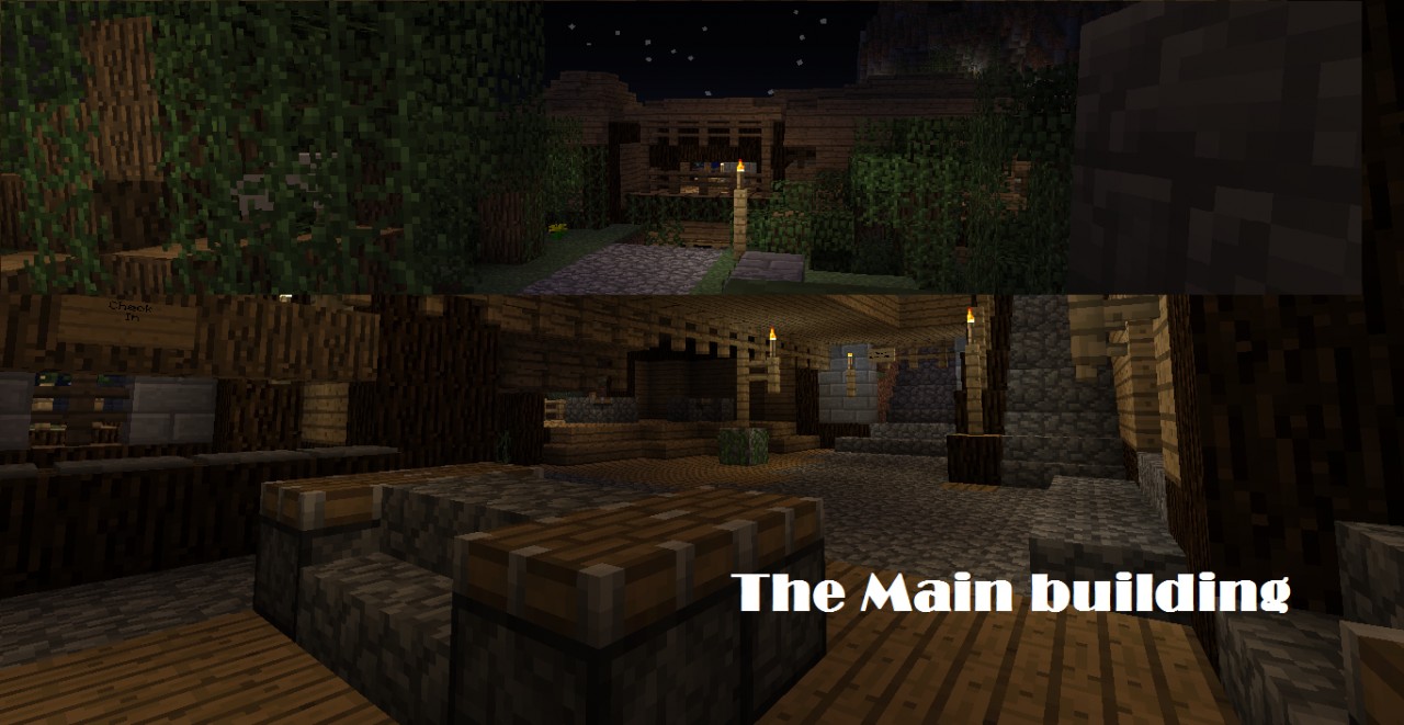 Wood and leaves island resort. (40% done but still great so far ...