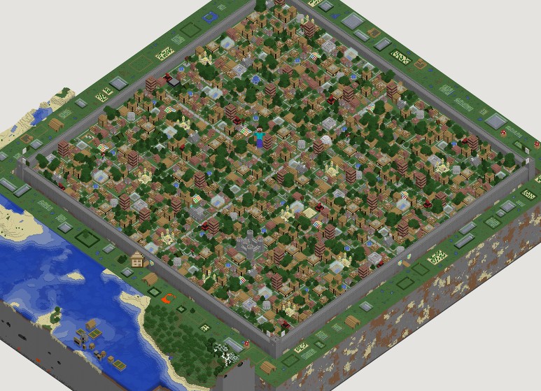 epic city 2 (2/3 times greatest ) Minecraft Map