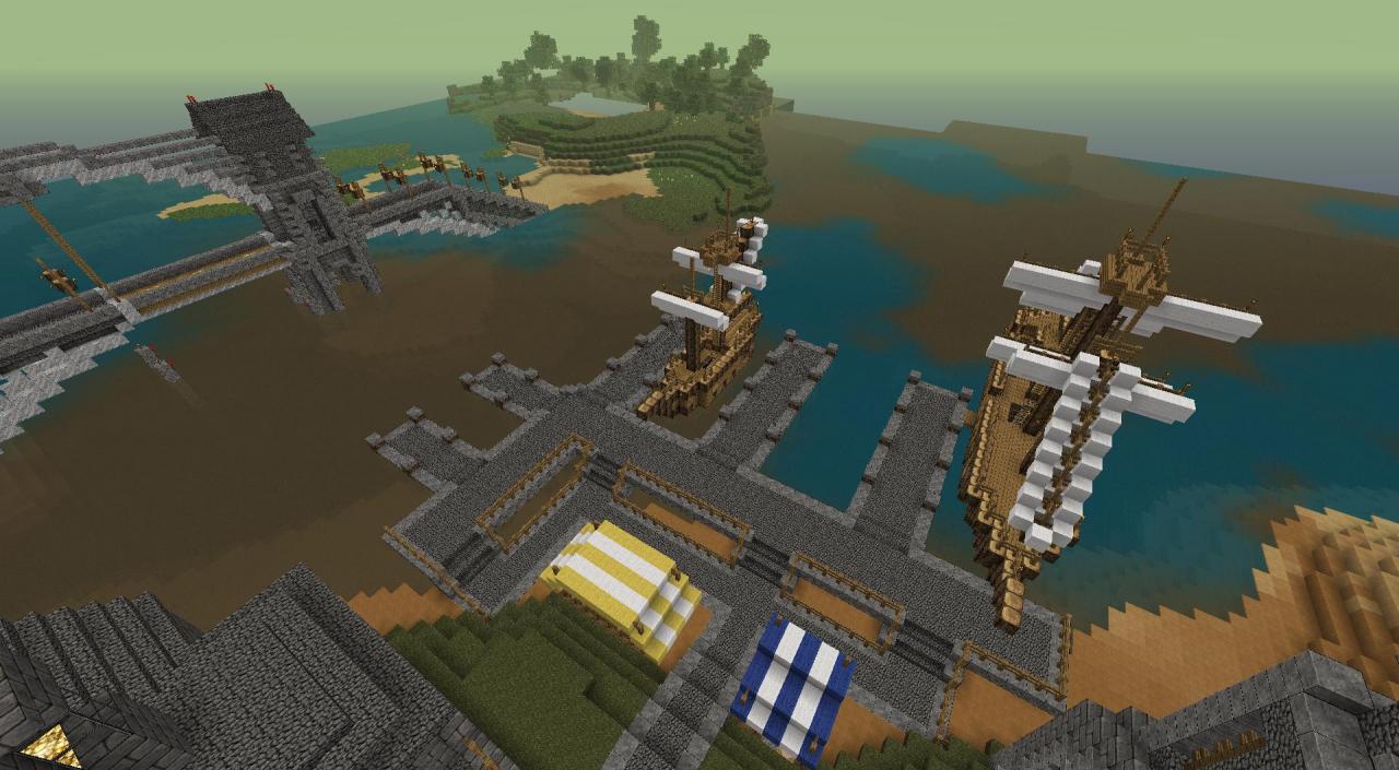 The Fishing Village Minecraft Map