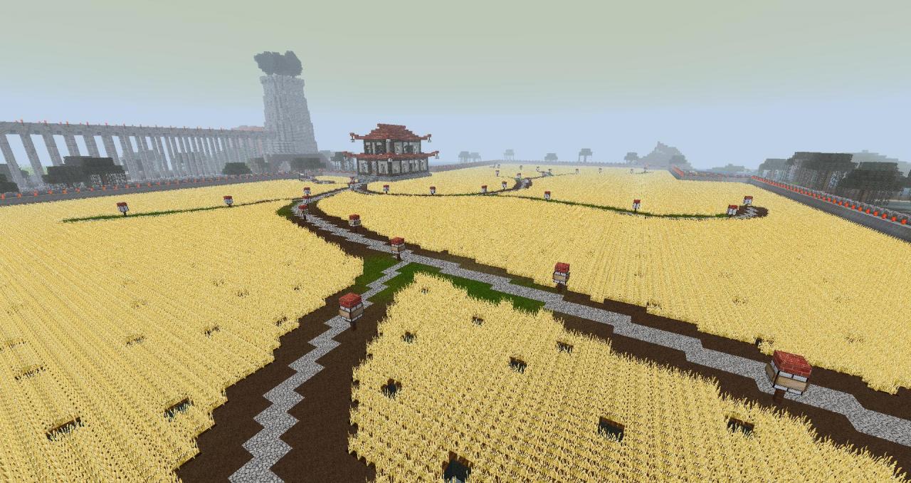 Asian farm Minecraft Map