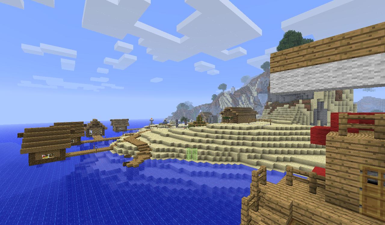 TIKI island resort Minecraft Map