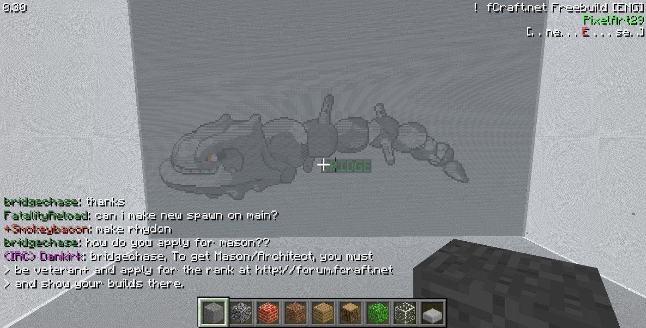 Steelix Minecraft Map