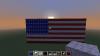 Waving american flag Minecraft Map