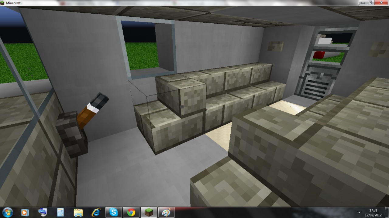 Star Trek Type 8 Shuttle craft (Zeppelin Mod compatible Minecraft Map