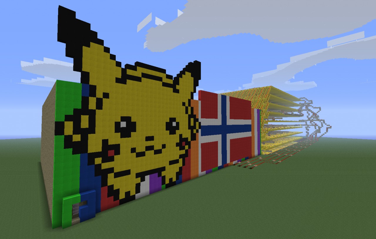 Programmable screen Minecraft Map