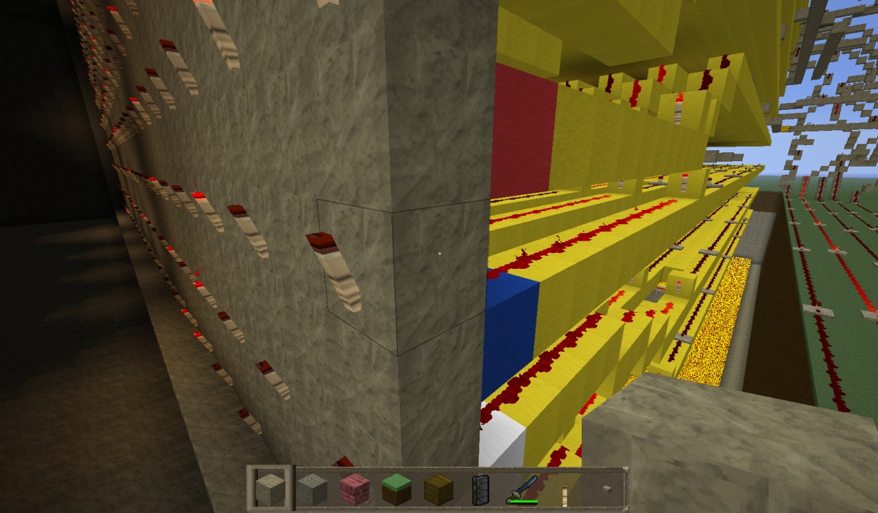 Programmable screen Minecraft Map